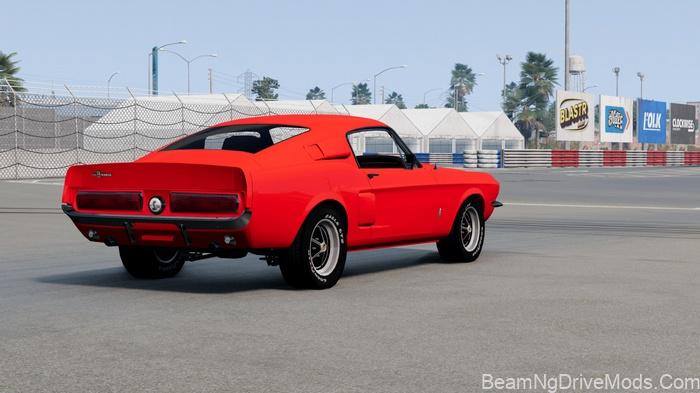 BeamNG - Ford Mustang Shelby GT500 (0.38) - BeamNG Drive Mods Download
