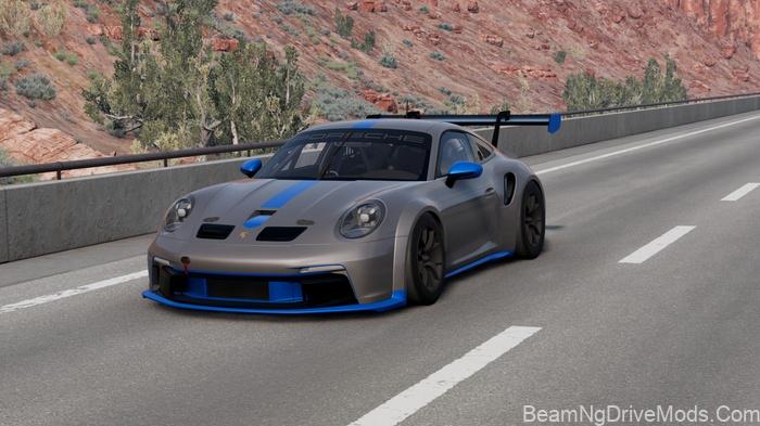 BeamNG - Porsche 911 GT3 Cup (0.38) - BeamNG Drive Mods Download