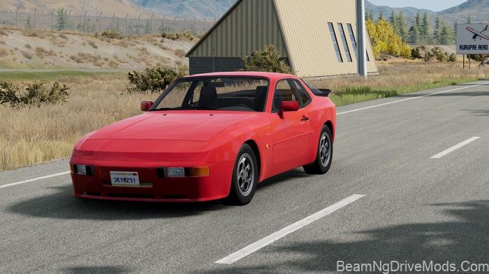 BeamNG - Porsche 944 Revamp V1.1 - BeamNG Drive Mods Download
