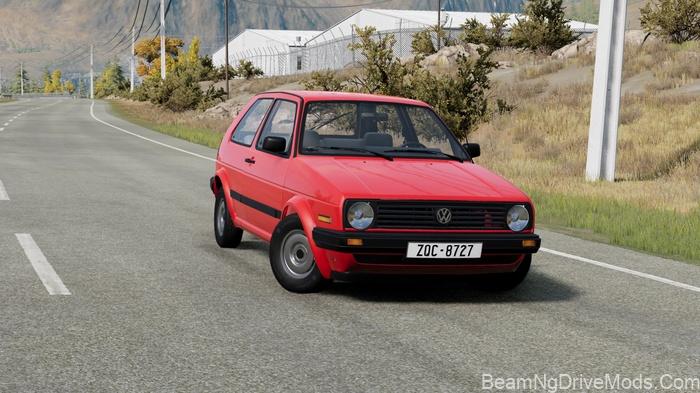 BeamNG - Volkswagen Golf 2 (0.38) - BeamNG Drive Mods Download
