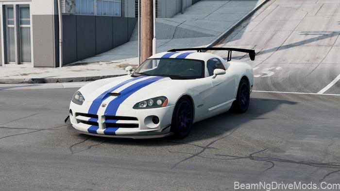 BeamNG - Dodge Viper 2006-2011 Remade V3.8 - BeamNG Drive Mods Download