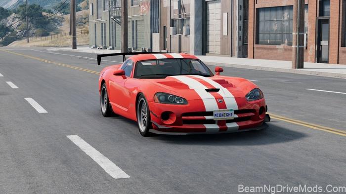 BeamNG - Dodge Viper 2006-2011 Remade V3.8 - BeamNG Drive Mods Download