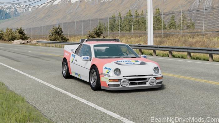 BeamNG - Ford RS200 Evolution - BeamNG Drive Mods Download
