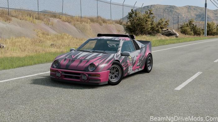 BeamNG - Ford RS200 Evolution - BeamNG Drive Mods Download